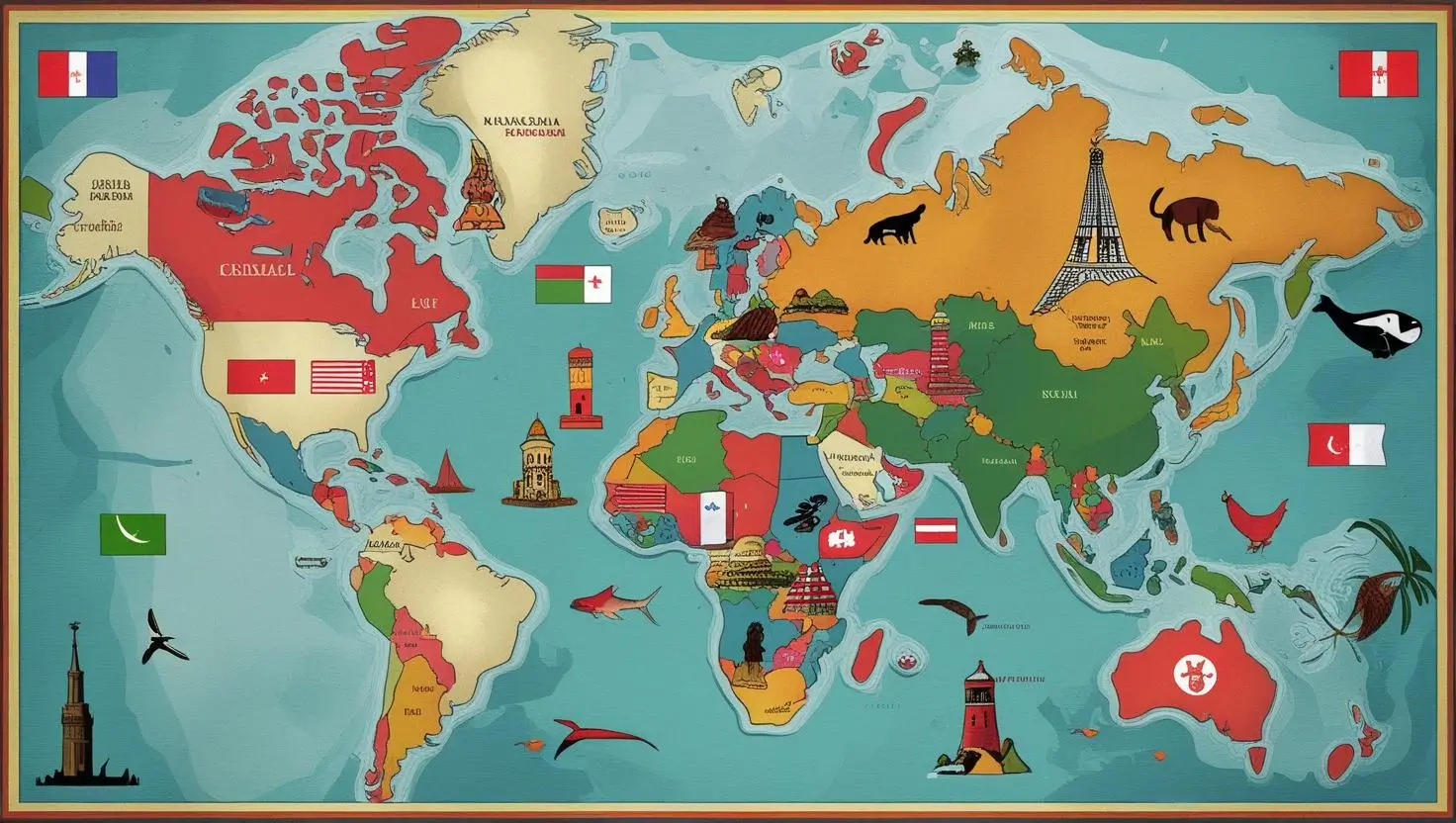 20 Countries of the World Quiz Challenge Map Quiz Game