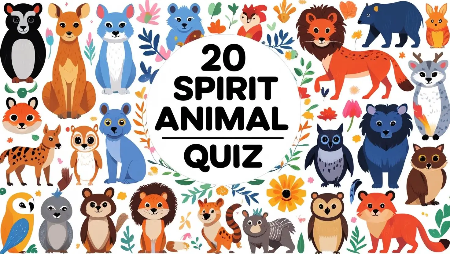20 Spirit Animal Quiz: What's my Spirit Animal Quizzes Game?