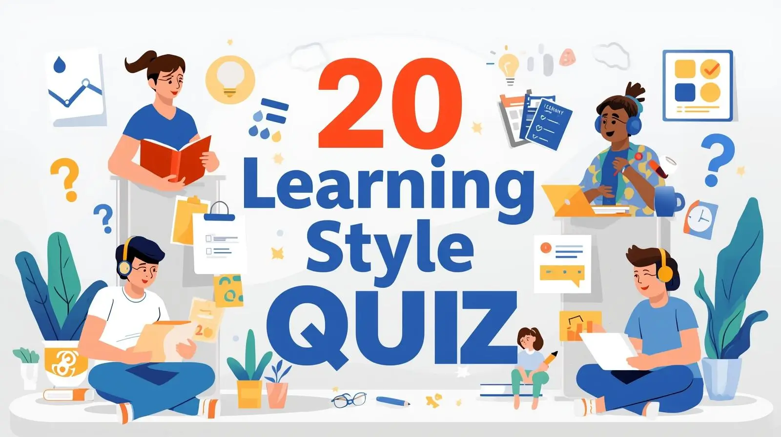 20 Learning Style Quiz Education Planner (Study Quizzes)