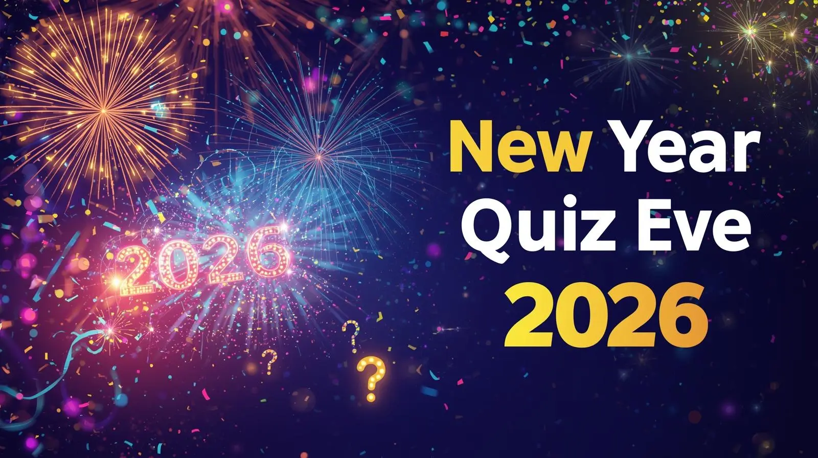 New Year Quiz Trivia: 20 Fun Questions With Answers UK 2026