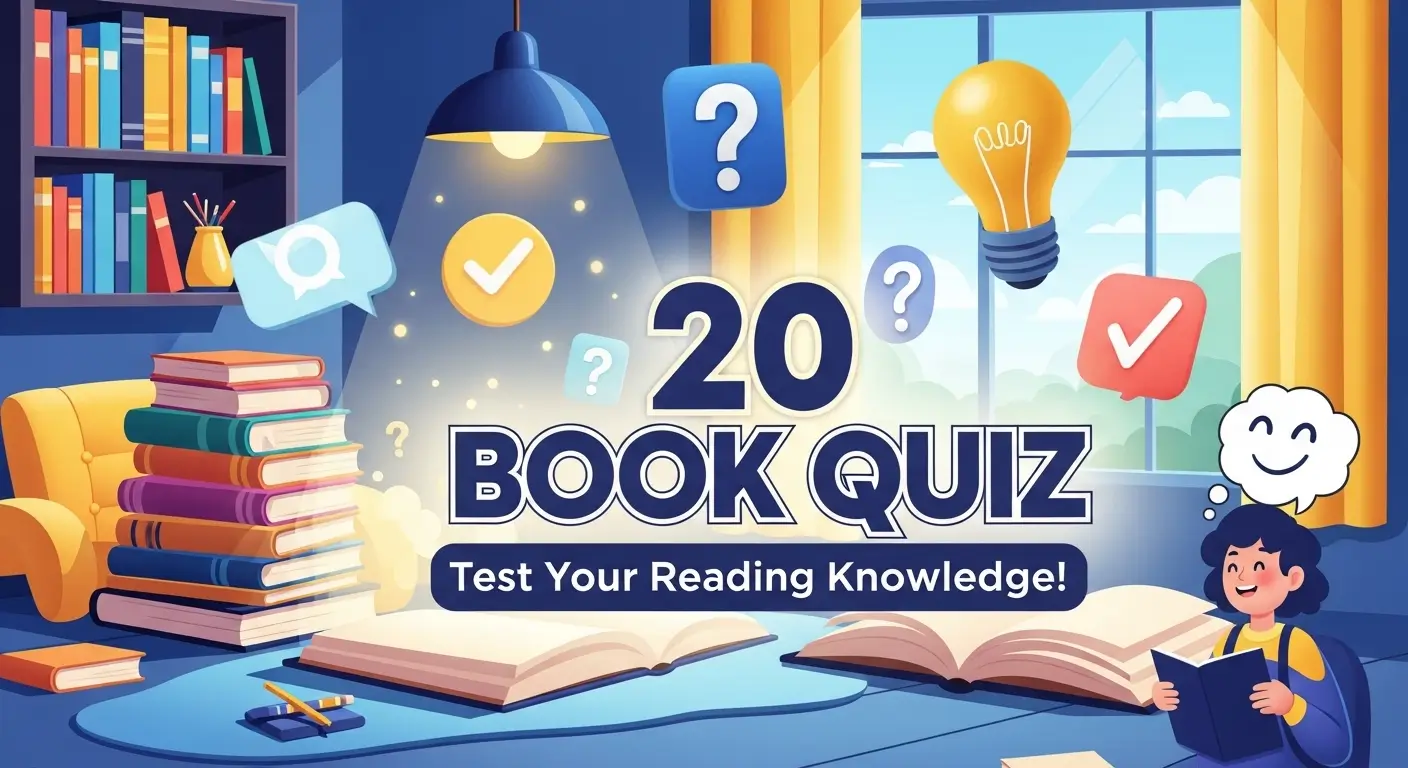 20 Book Quiz Lover 2026 (What’s Your Reading Personality?)