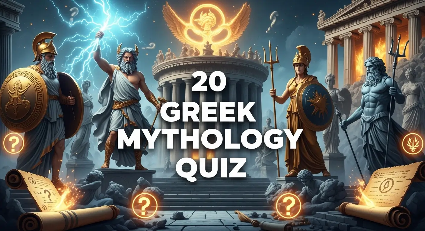 20 Greek Mythology Quiz with Answer (Greek Personality Quiz)