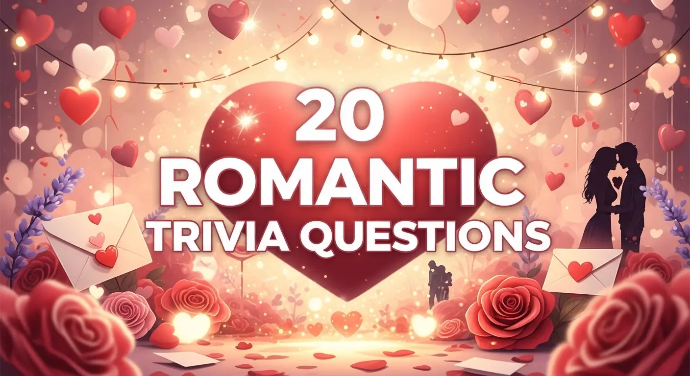 20 Romantic Trivia Questions That Make Great Conversation